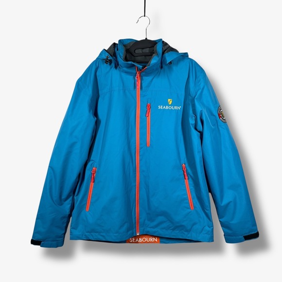 Seabourn | Jackets & Coats | Seabourn Ultimate Alaska Blue Rain Jacket ...